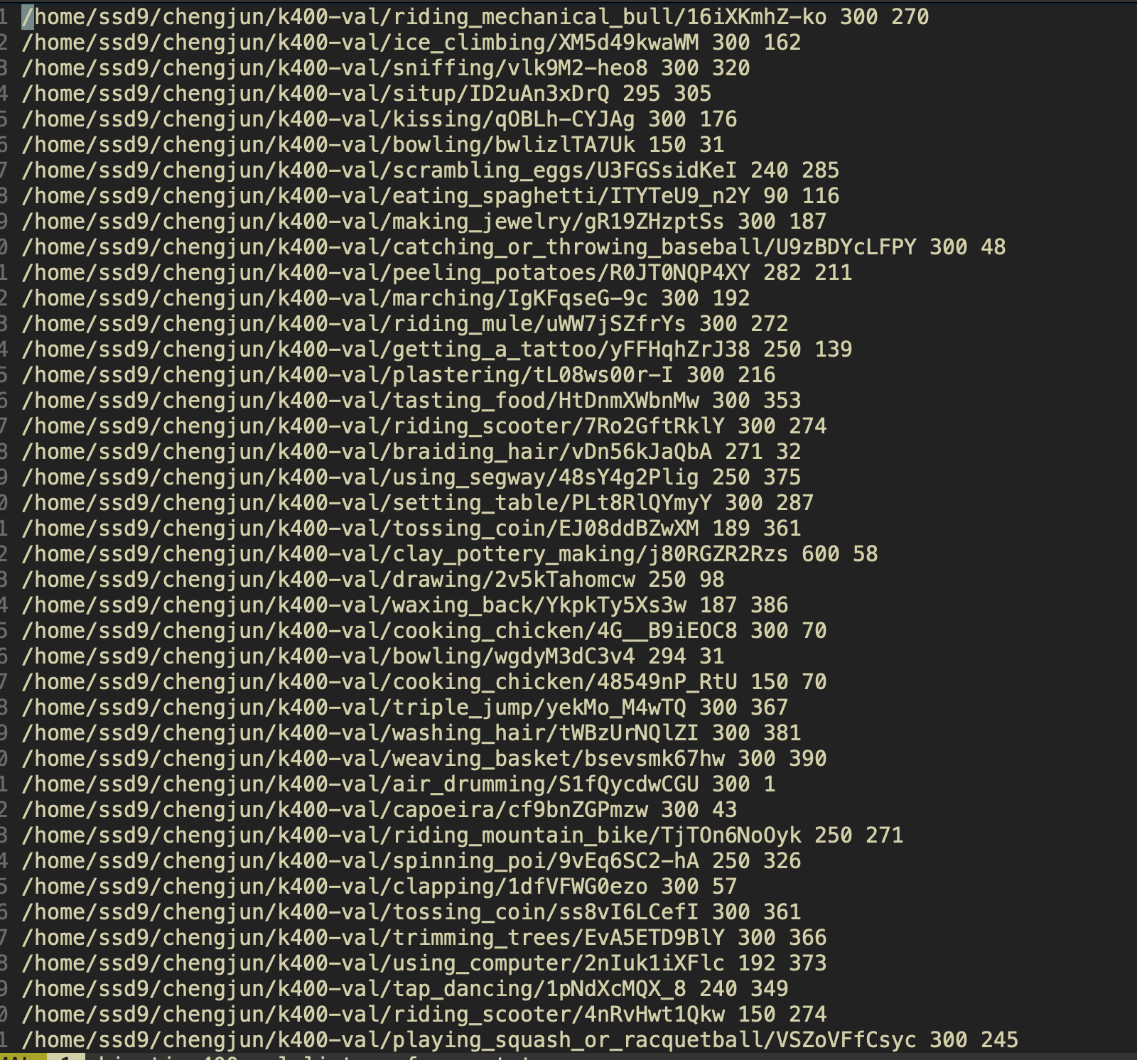 Have you ever test your model on kinetics400 data set? · Issue #199 ...