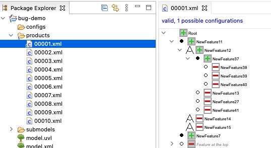 Font Size of Product View Very Small · Issue #1417 · FeatureIDE/FeatureIDE · GitHub