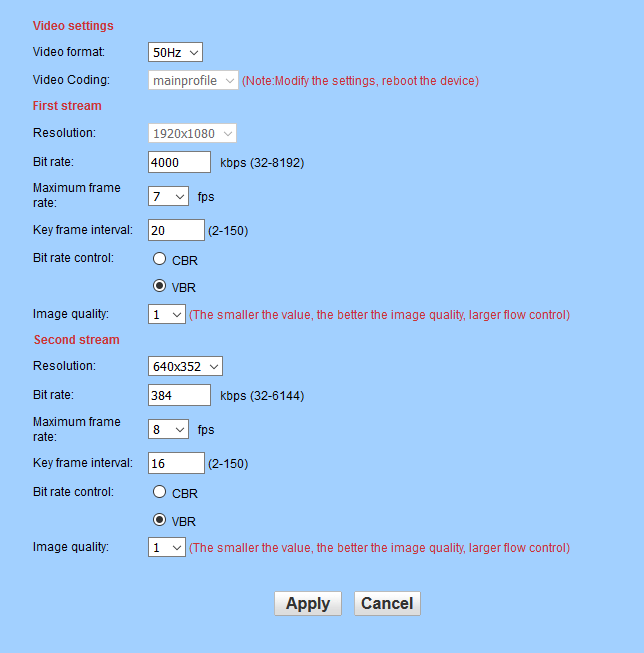Feature Request Fps And Kbps Settings · Issue 90 · Easytarget Esp32 Cam Webserver · Github