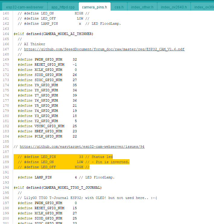 v3 - Camera module failed to initialise · Issue #94 · easytarget/esp32-cam-webserver · GitHub
