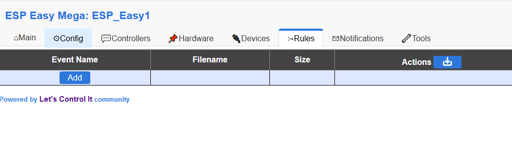 mega-20200426 - Rules disappearing · Issue #3081 · letscontrolit/ESPEasy · GitHub