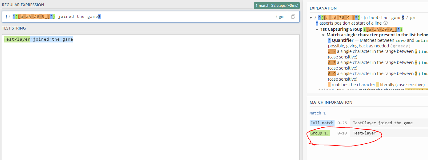 Auto respond with regex · Issue #1456 · MCCTeam/Minecraft-Console-Client · GitHub