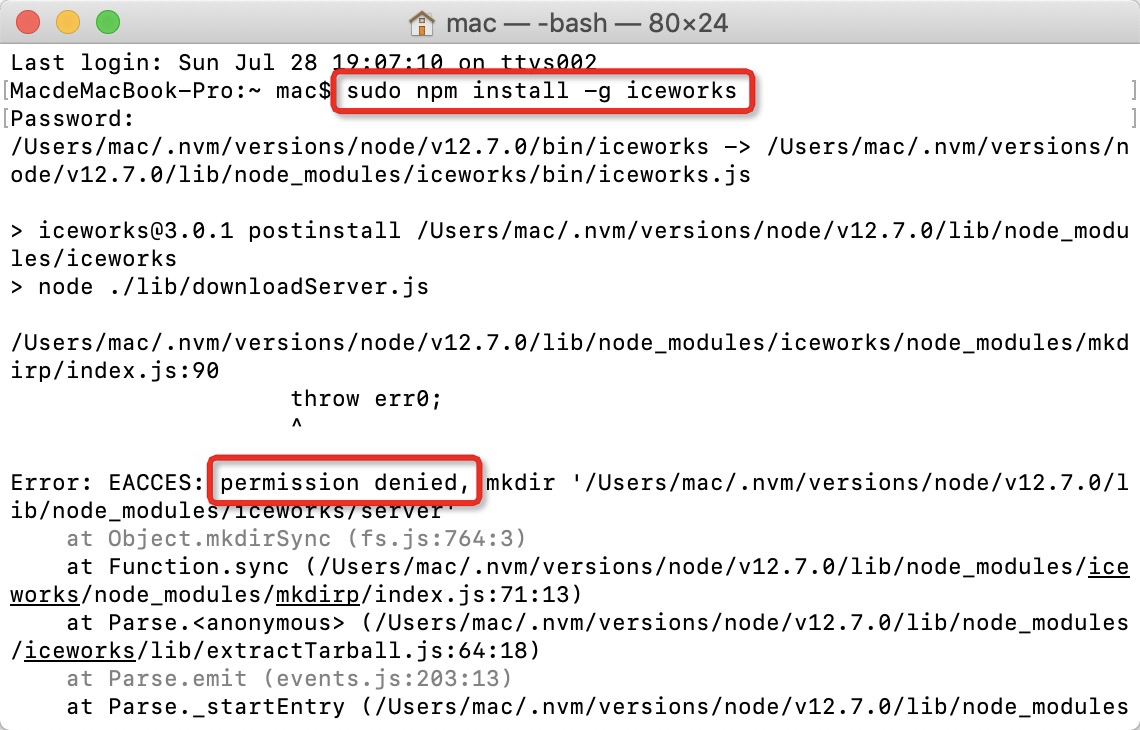 iceworks CLI 详细安装文档 · Issue #2596 · alibaba/ice · GitHub