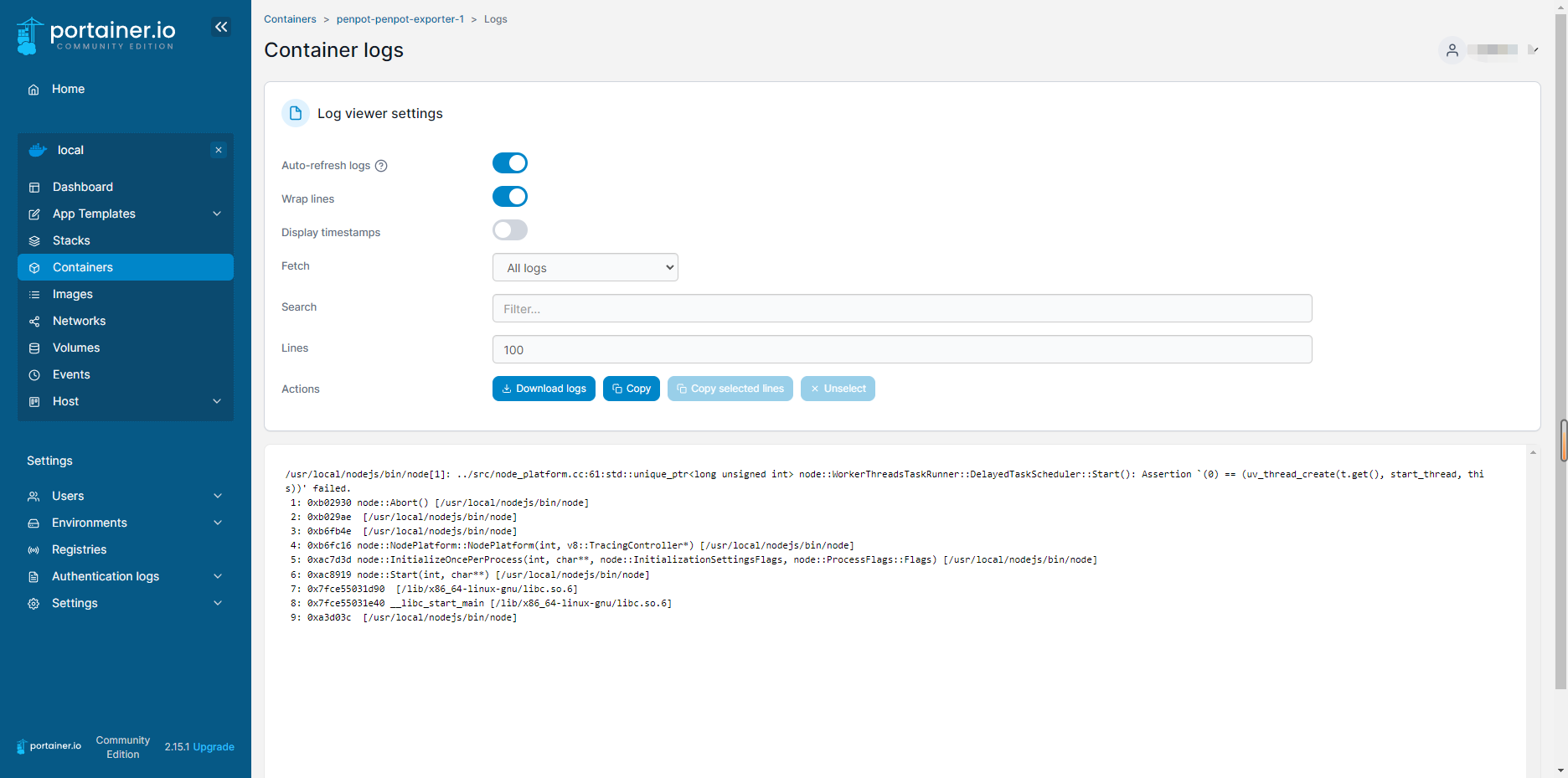 bug: install Penpot with docker gets error · Issue #2506 · penpot/penpot · GitHub