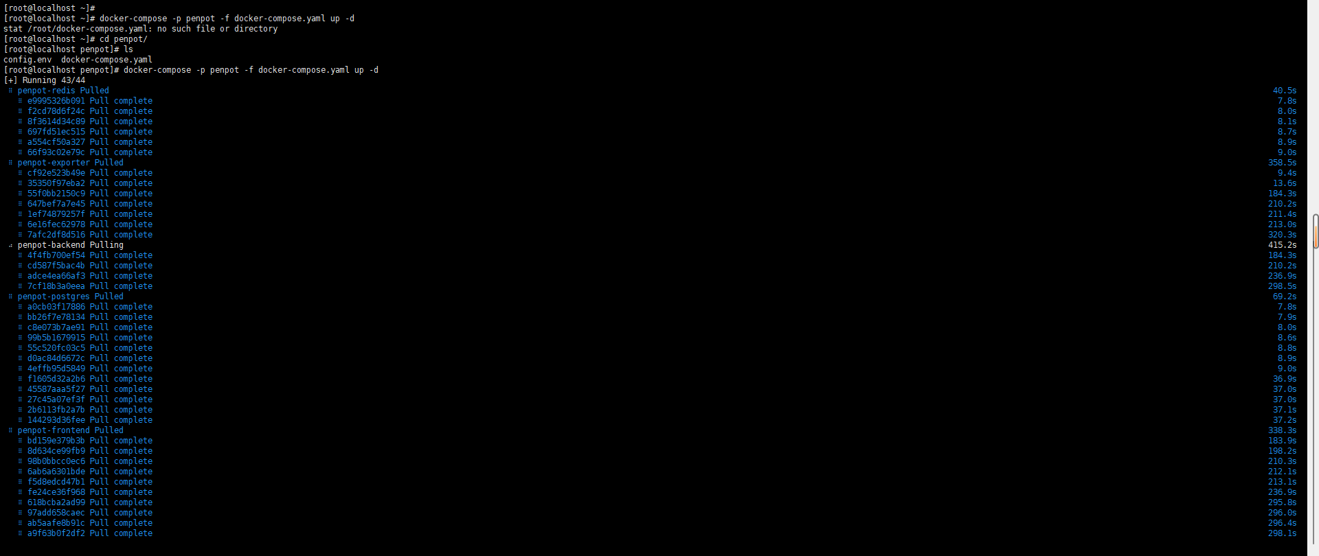 bug: install Penpot with docker gets error · Issue #2506 · penpot ...