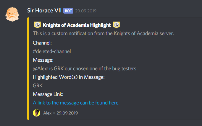 Highlights · Issue #57 · knights-of-academia/horace · GitHub