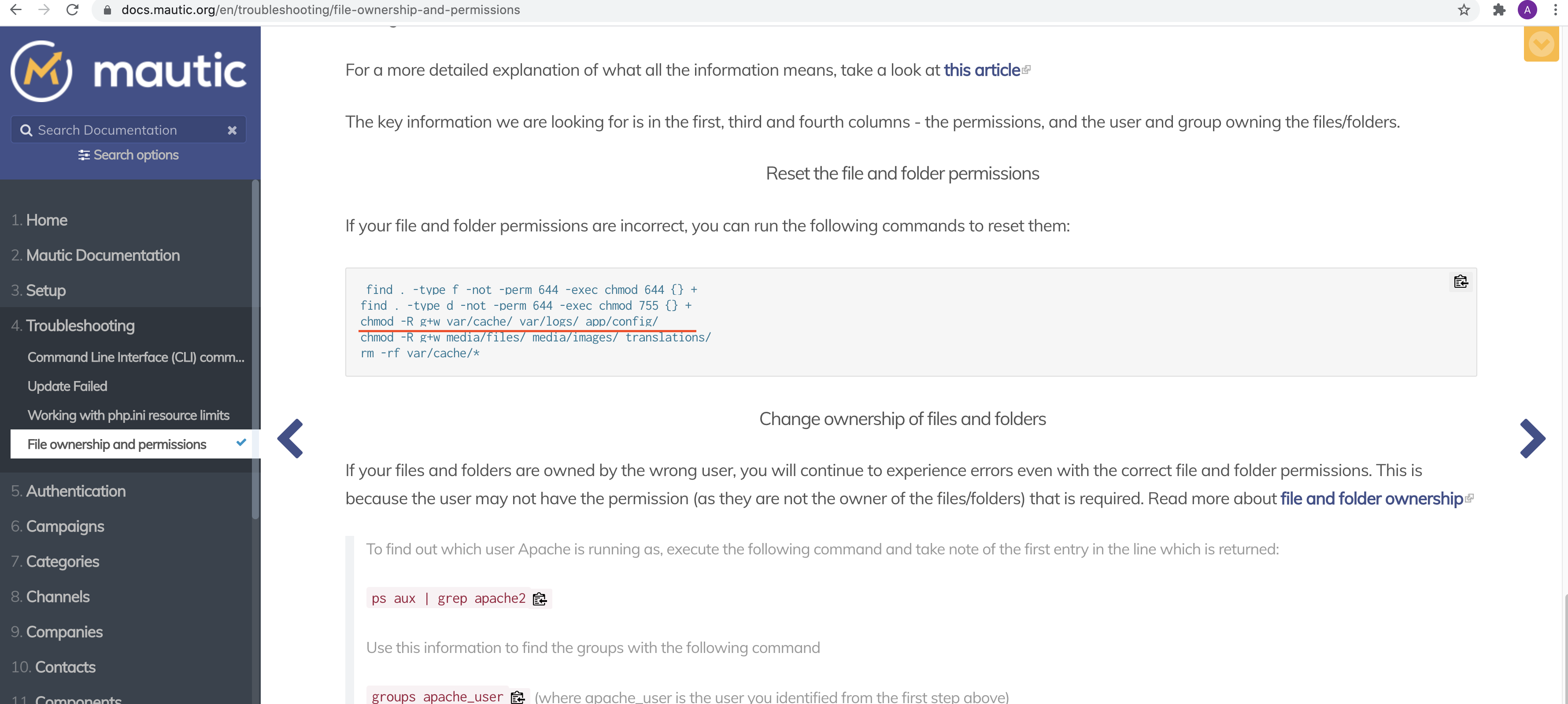 There is no folder called app/cache in Mautic mention in getting started document · Issue #215 ...