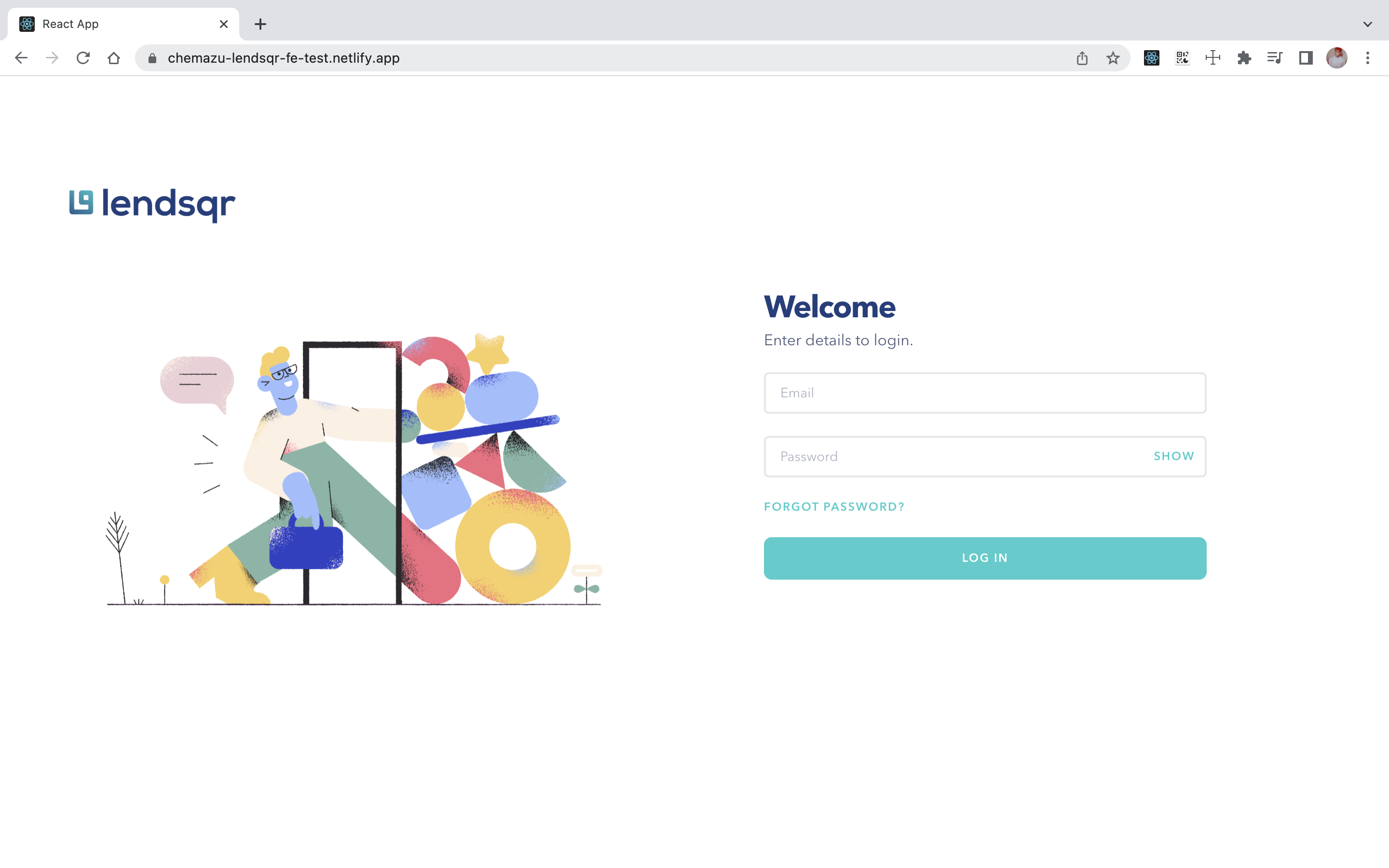 GitHub - chemazu/lendqr-assesment