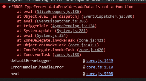 SliceGrouper doesn't work with container · Issue #3410 · amcharts/amcharts4 · GitHub