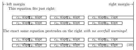 amsmath: Horizontal alignment in fleqn+reqno mode · Issue #162 · latex3/latex2e · GitHub