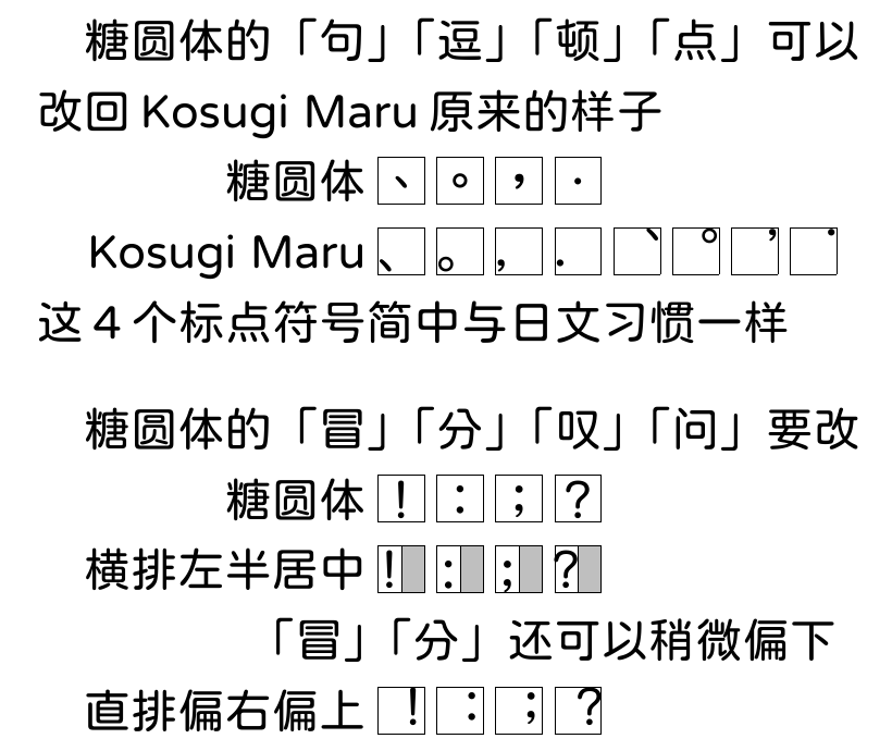 标点符号的位置（简中习惯） · Issue #1 · NightFurySL2001/TangYuan-font · GitHub