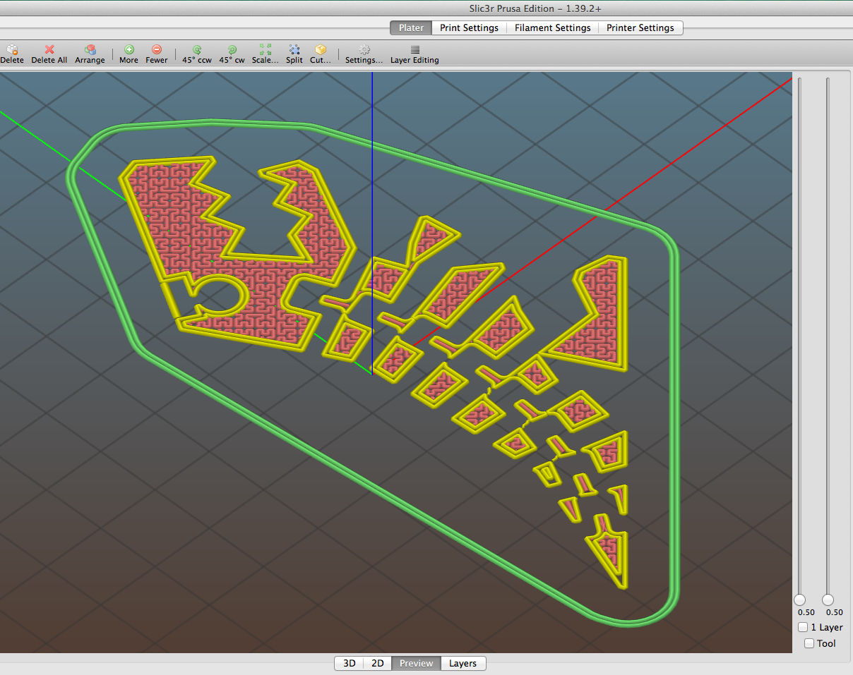 Bottom Fill Pattern not used if raft layers are enabled · Issue #1100 ...