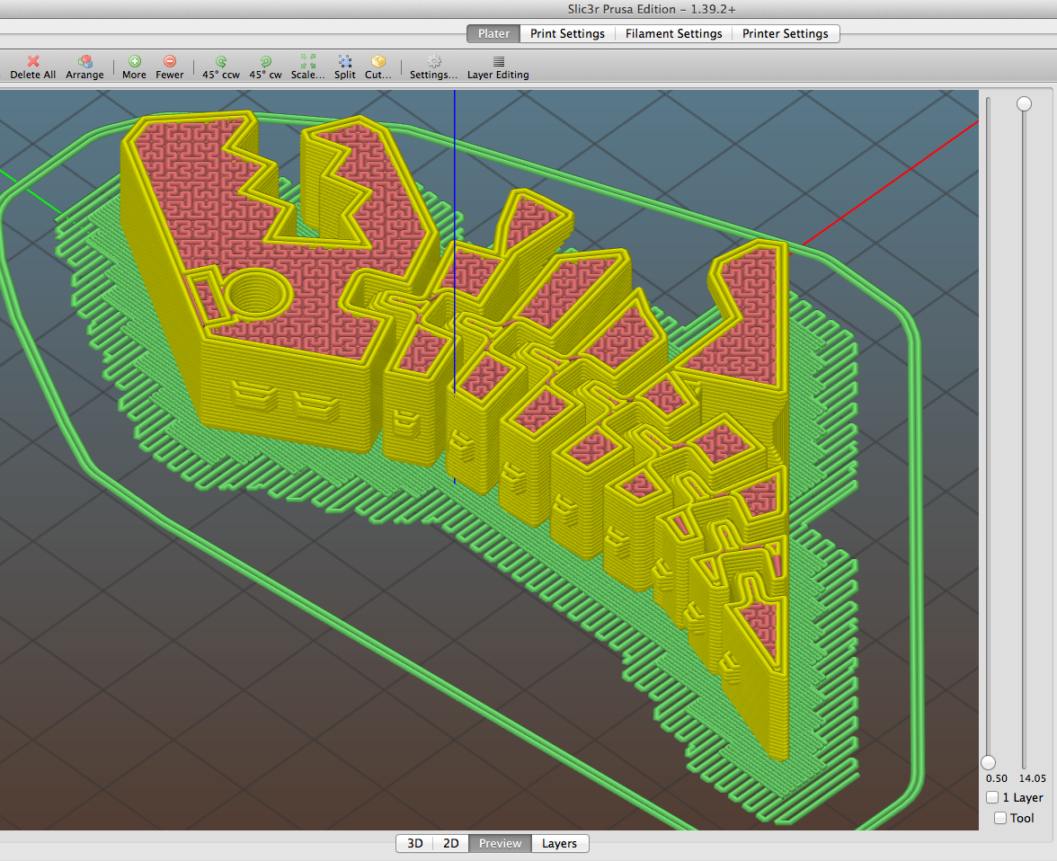 Bottom Fill Pattern not used if raft layers are enabled · Issue #1100 ...