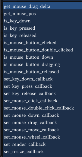 set_mouse_release_callback. · Issue #161 · hoffstadt/DearPyGui · GitHub