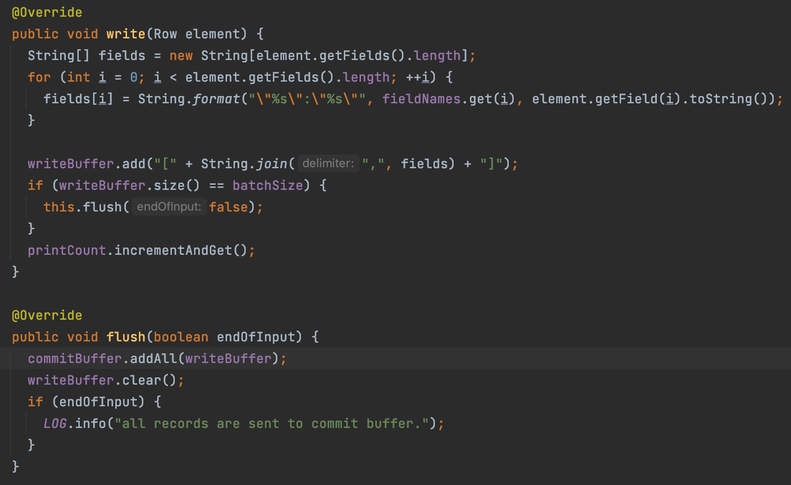[BitSail][Bug] v1 PrintSink does not do any write operation · Issue #308 · bytedance/bitsail ...