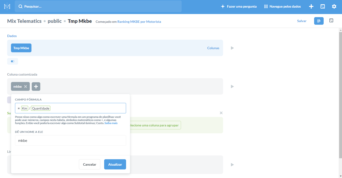 Not possible to sort by Custom Expression fields · Issue #6239 · metabase/metabase · GitHub