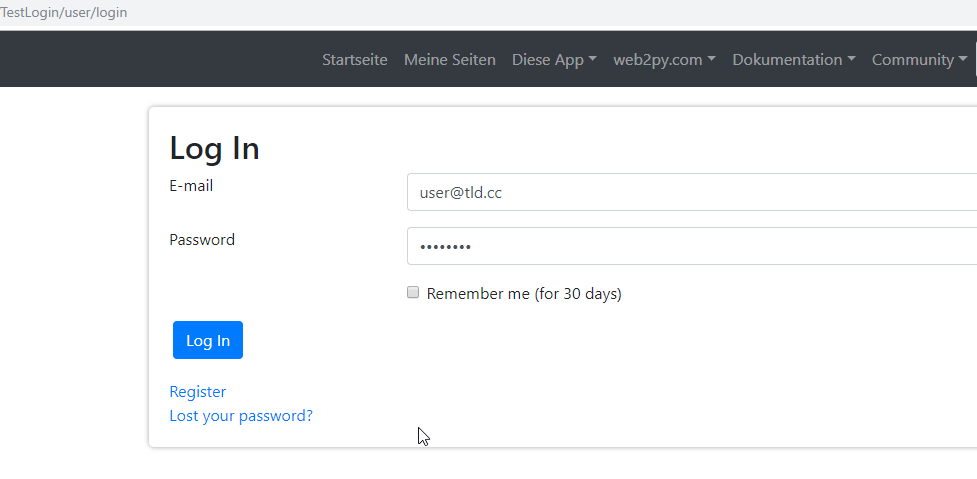 Authentication form data displayed as get parameters if password is invalid · Issue #2253 ...