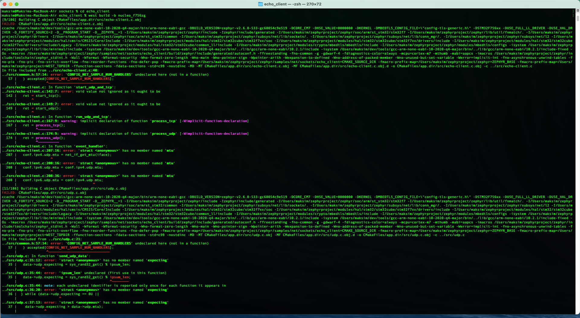 samples/net/sockets small bugs · Issue #36659 · zephyrproject-rtos/zephyr · GitHub