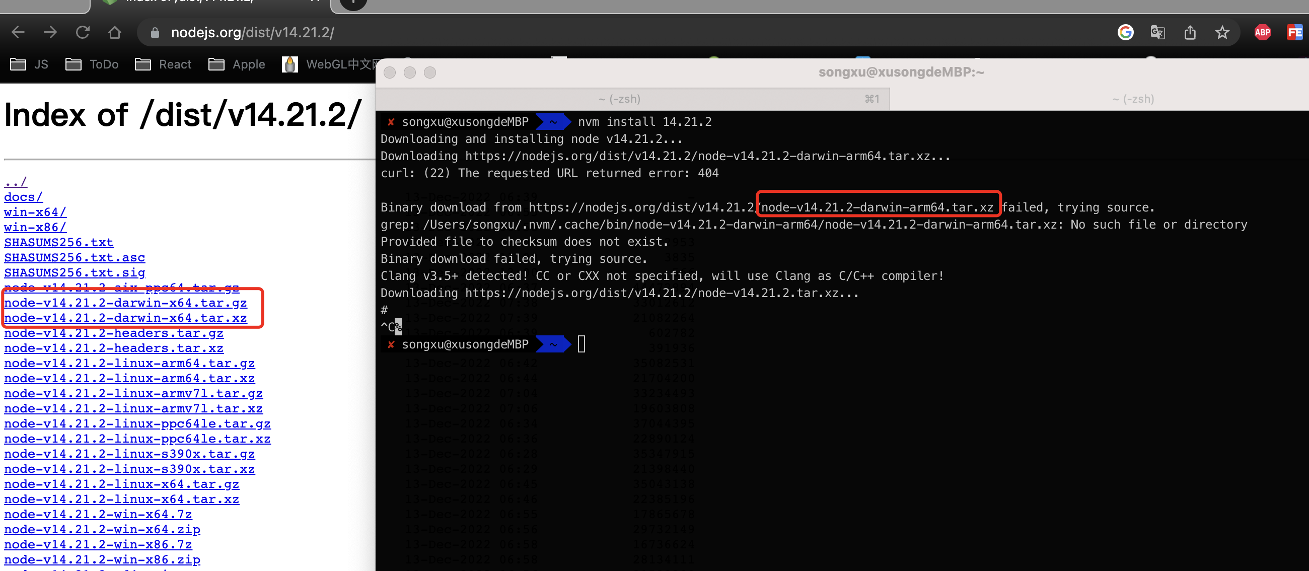 The Node14 Download Link Is Wrong · Issue 2981 · Nvm Shnvm · Github 