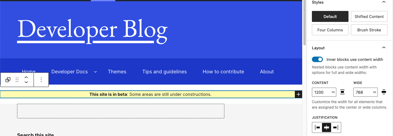 New Beta Banner · Issue #27 · WordPress/wporg-developer-blog · GitHub