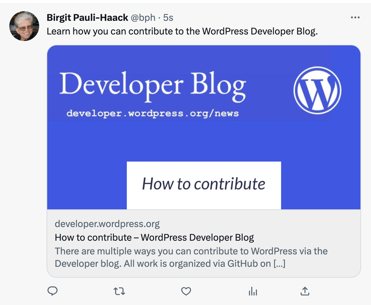 Social Image and other Meta tags need review · Issue #18 · WordPress/wporg-developer-blog · GitHub