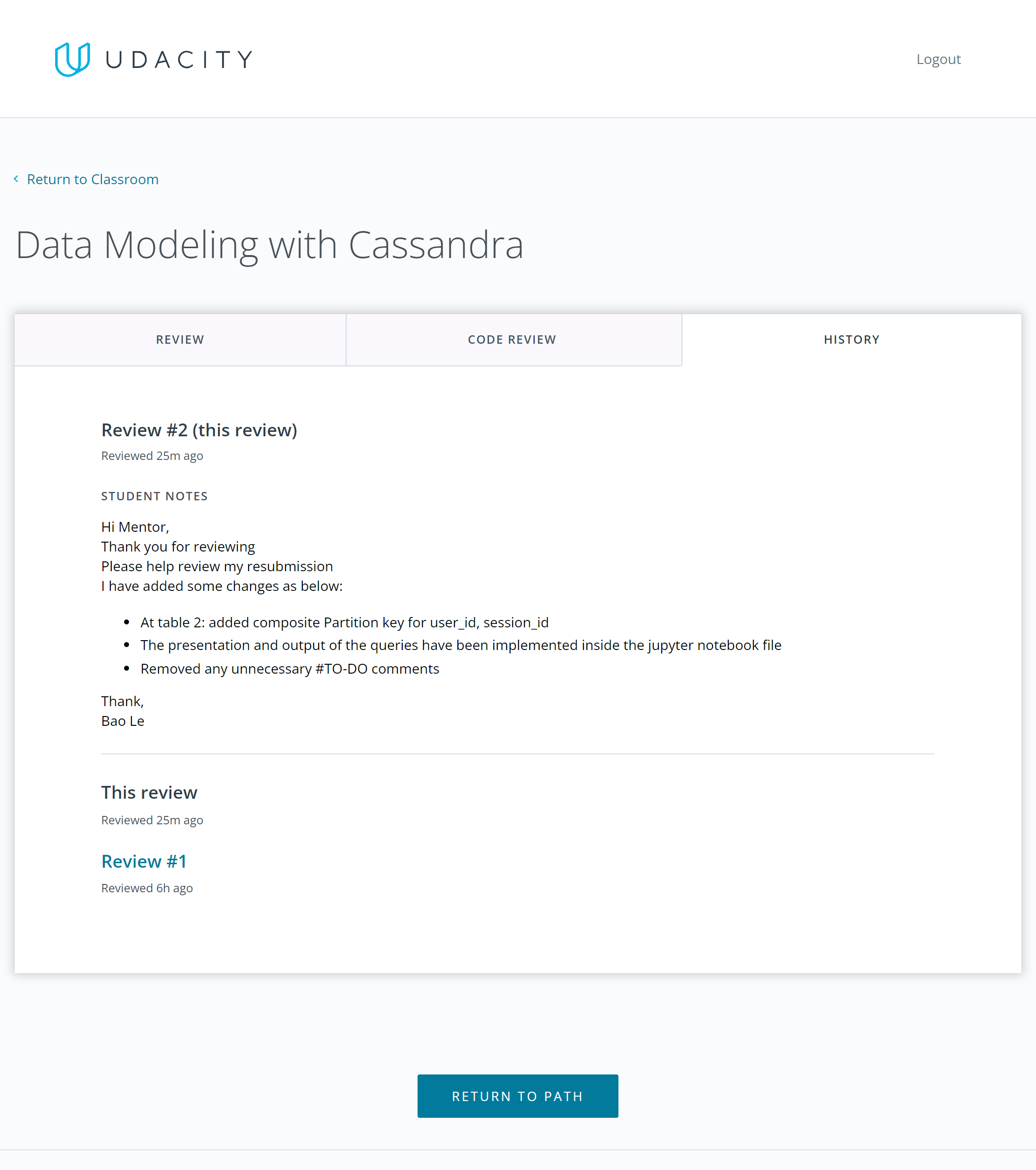 GitHub - baominh03/Udacity-DE: for studying