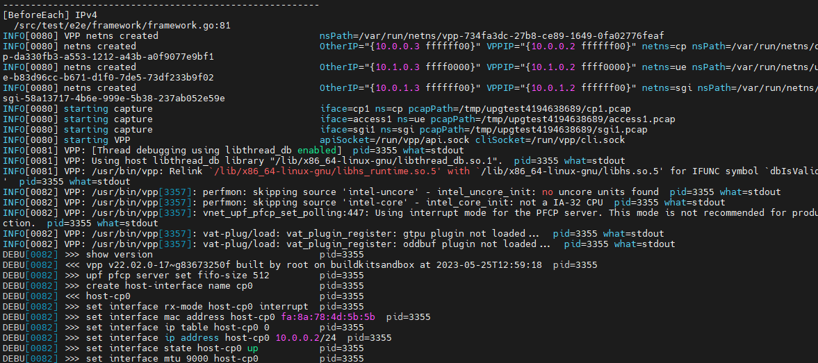 Support to launch travelPing using N3,N4 and N5 adresses · Issue #338 · travelping/upg-vpp · GitHub