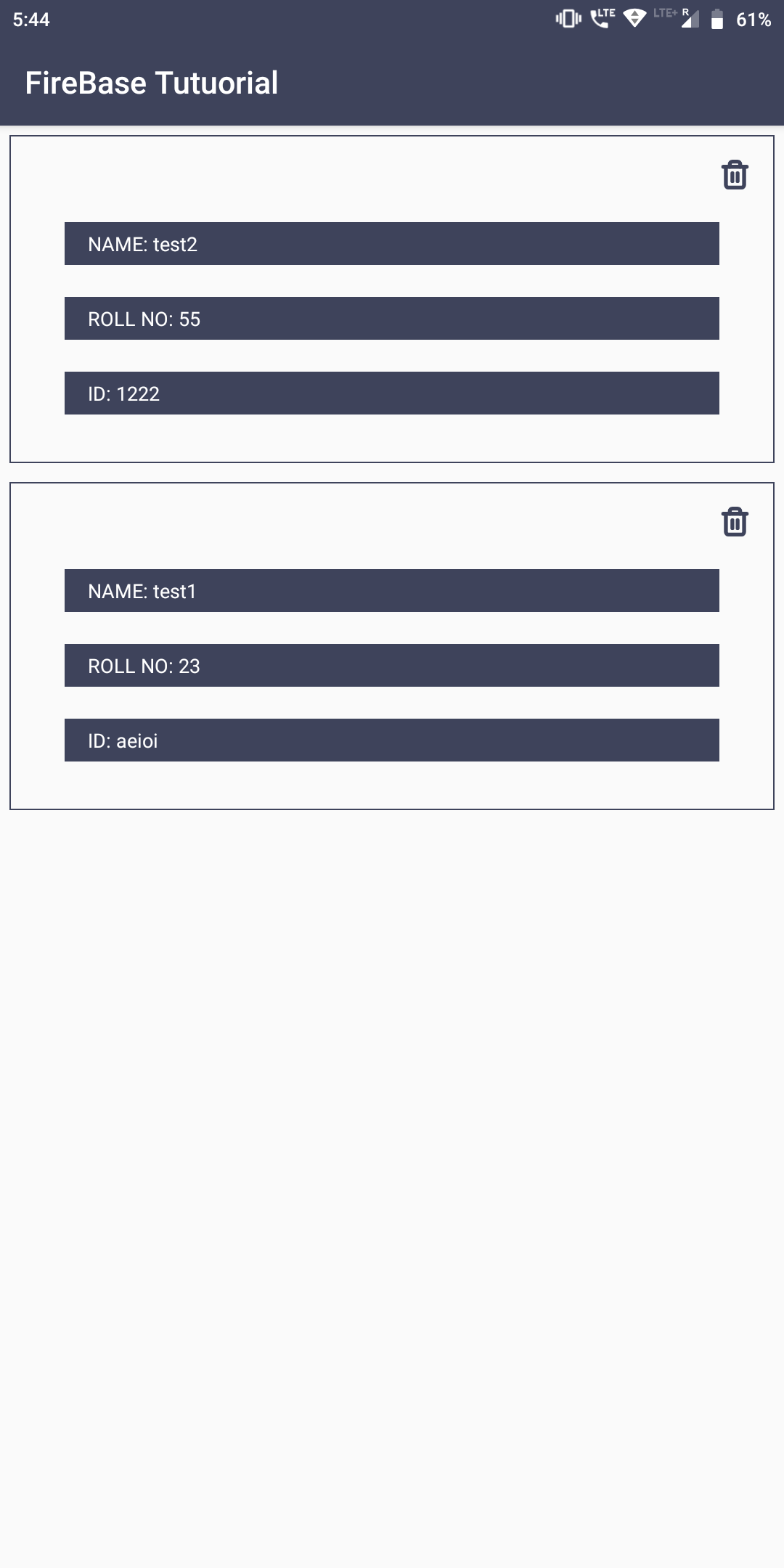 GitHub - uditbhaskar/RegistrationApp: It uses Firebase to save the data ...