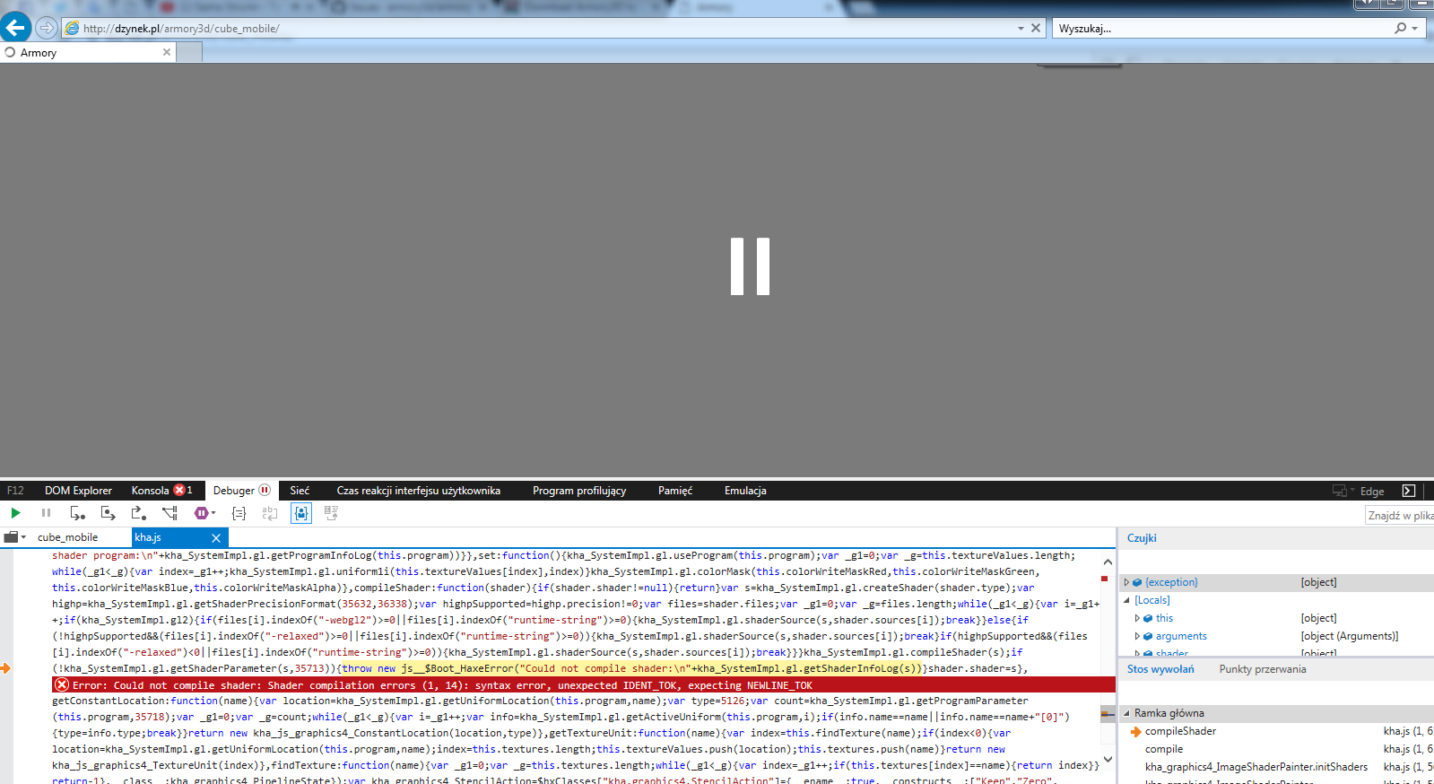 Publish Website HTML5 - IOS not work, IE11 not work · Issue #678 ...