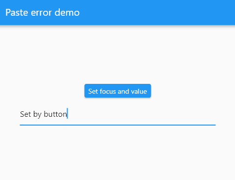 Windows: Unable to paste in a focused TextField. · Issue #63226 · flutter/flutter · GitHub