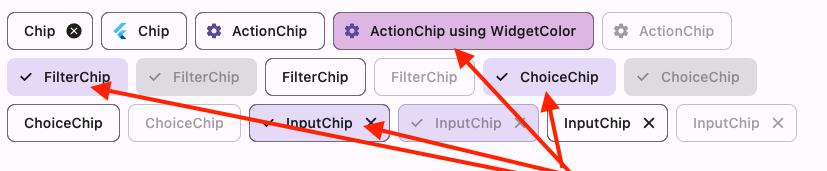 No Ink Splash on Actionable Chips using Color (M3 Spec) · Issue #115824 · flutter/flutter · GitHub