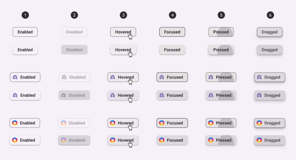 Missing state elevations on Chip (M3 Spec) · Issue #115825 · flutter/flutter · GitHub