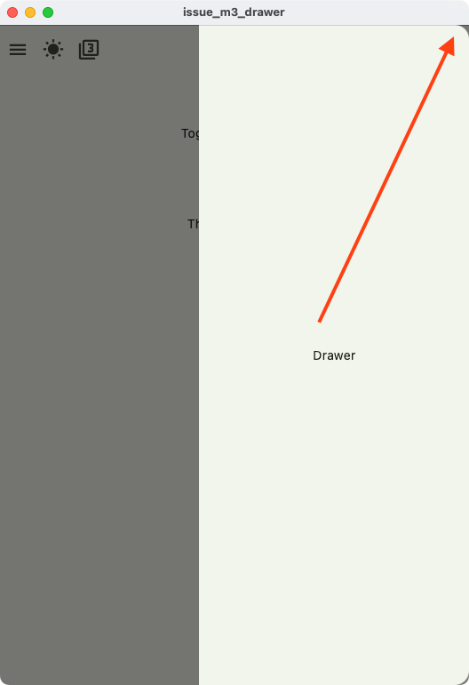 (BUG) Drawer border radius in Material3 in an RTL locale is on the wrong side · Issue #117759 ...