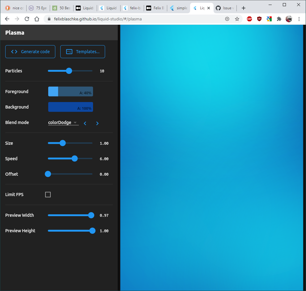 Issue with Plasma on Web and in Liquid Studio · Issue #45 ...