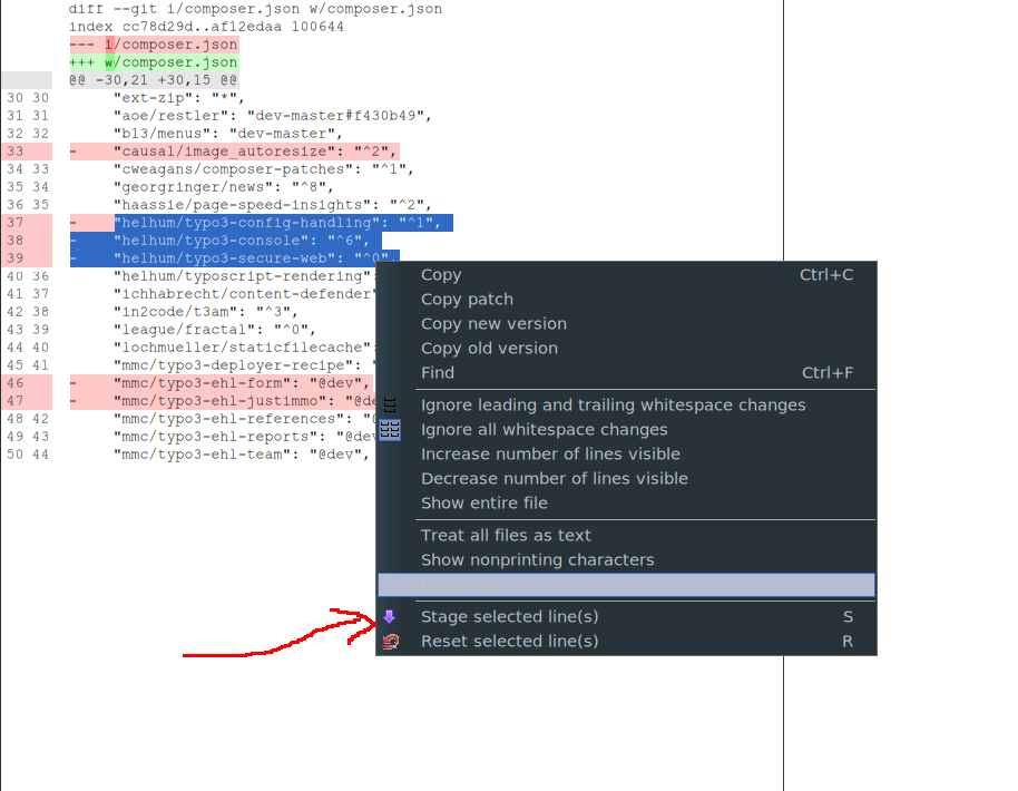 [Feature request] Stage selected lines · Issue #967 · sublimehq/sublime_merge · GitHub