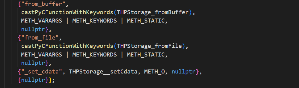The get_device method is defined in the storage related class, but it does not seem to be ...