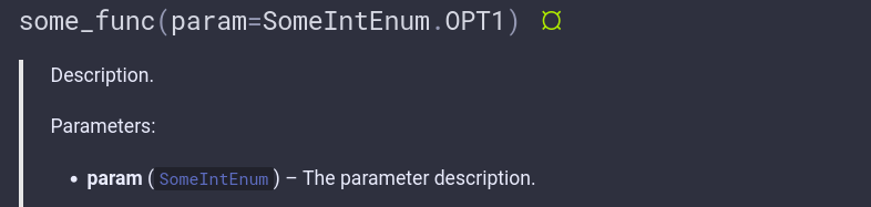 Better rendering of Types and Defaults · Issue #363 · mkdocstrings/mkdocstrings · GitHub