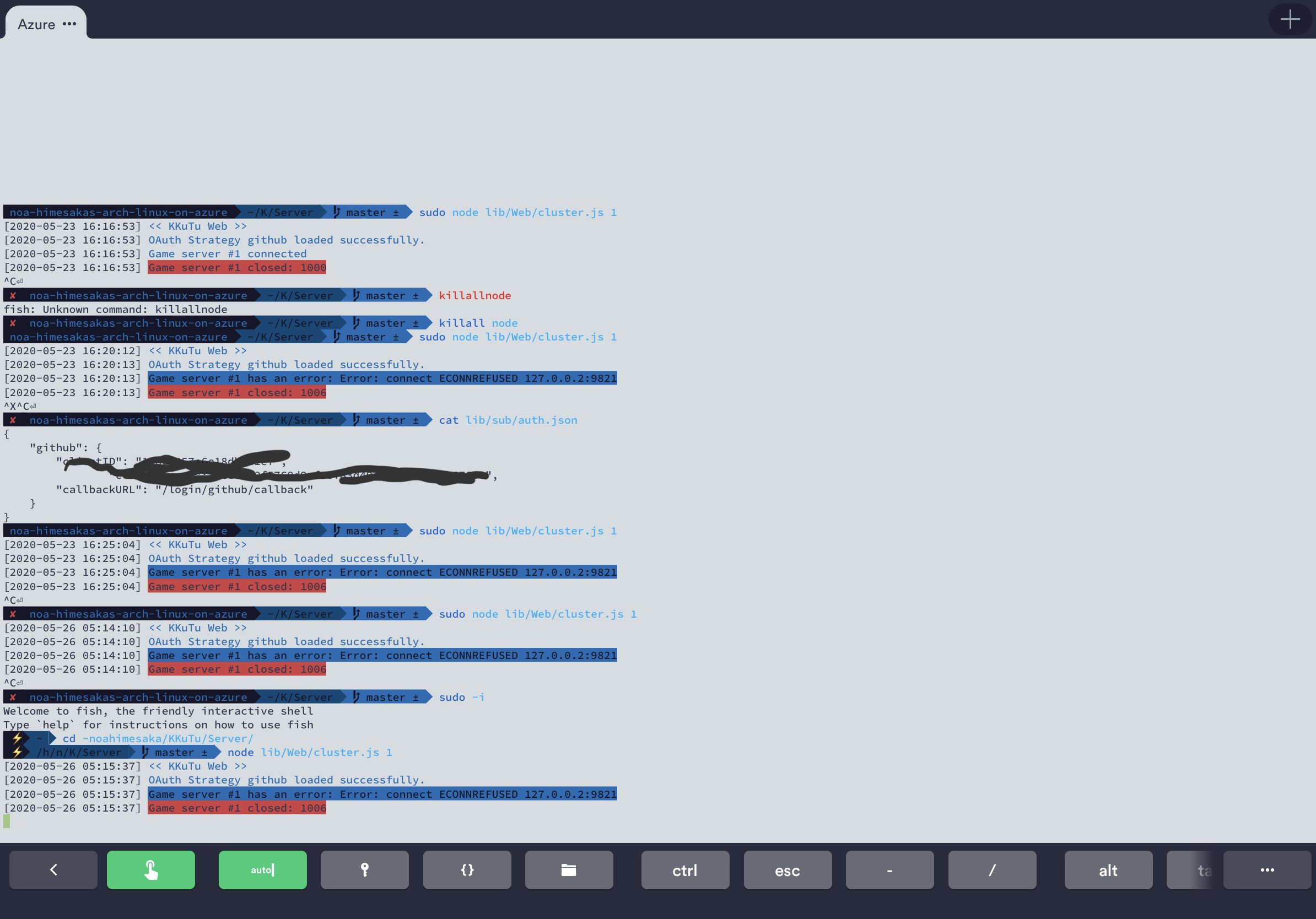 오류 1006 · Issue #702 · JJoriping/KKuTu · GitHub