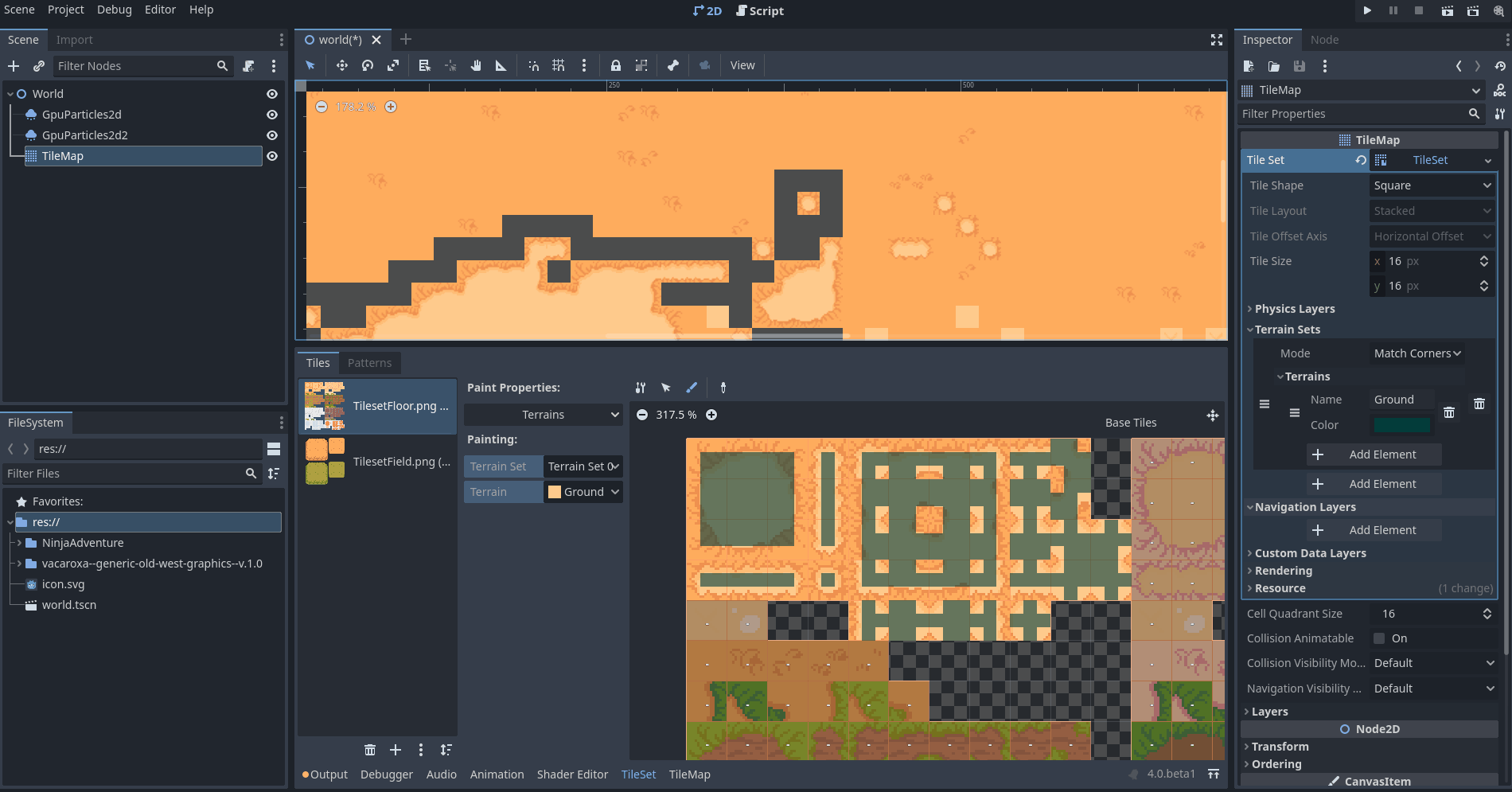 Incorrect behavior of painting tiles · Issue #65901 · godotengine/godot · GitHub