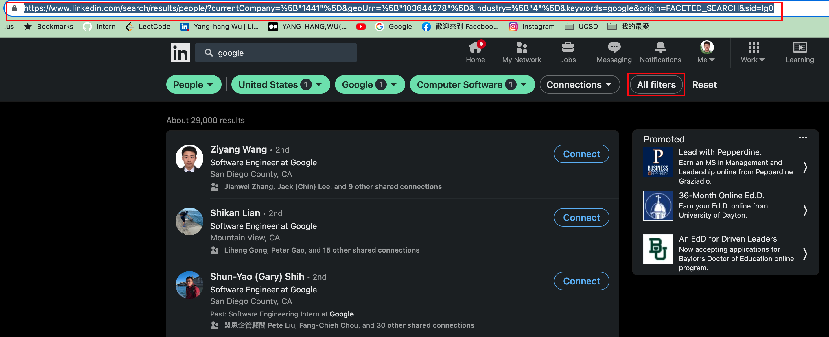 GitHub - YangHangWu/LinkedIn-Auto-Inviter: using python and selenium to ...