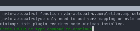 Minimap This Plugin Requires Code Minimap Installed · Issue 123 · Wfxr Minimap Vim · Github