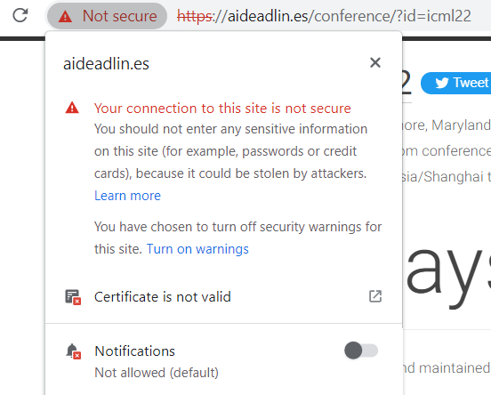 Certificate is not valid: NET::ERR_CERT_COMMON_NAME_INVALID · Issue #393 · paperswithcode/ai ...