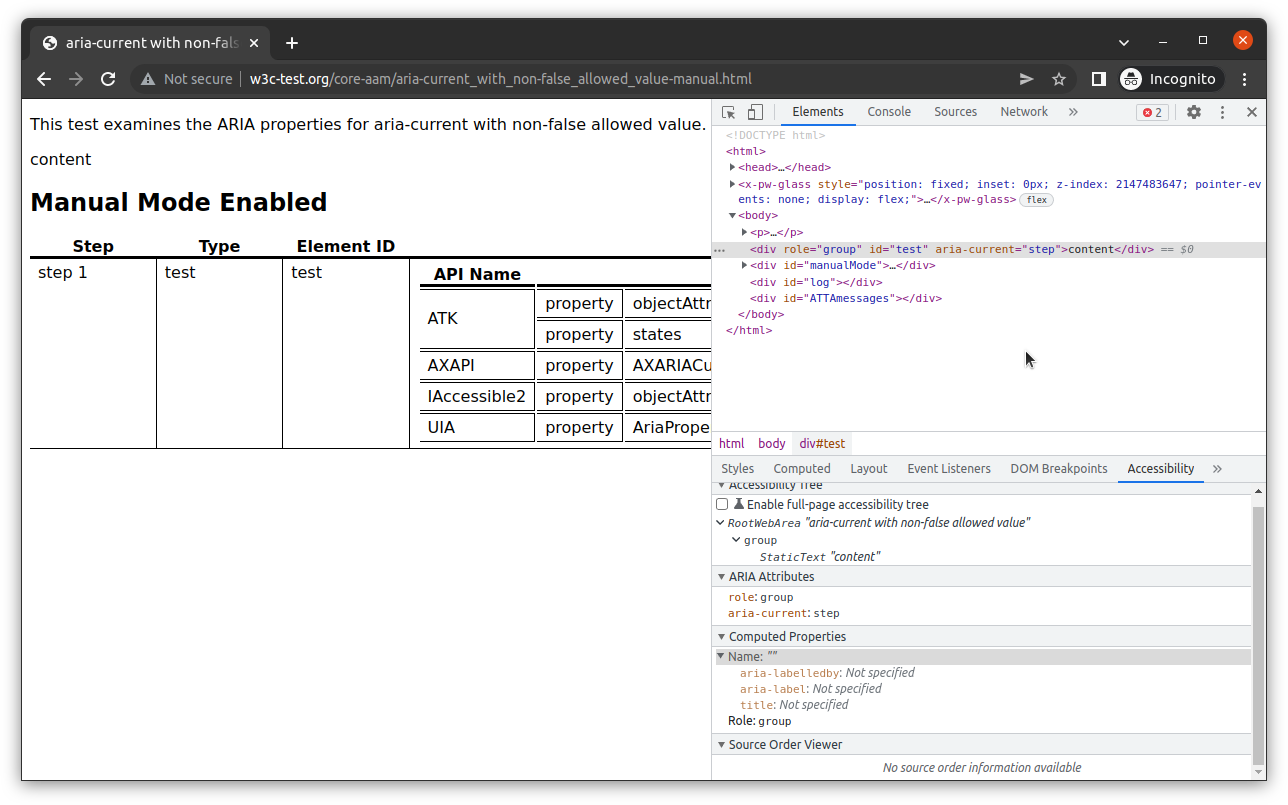 Feature Expose All Aria Attributes Issue 14332 Microsoft