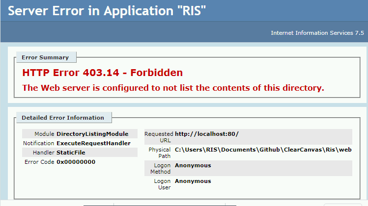 RIS web client · Issue #239 · ClearCanvas/ClearCanvas · GitHub