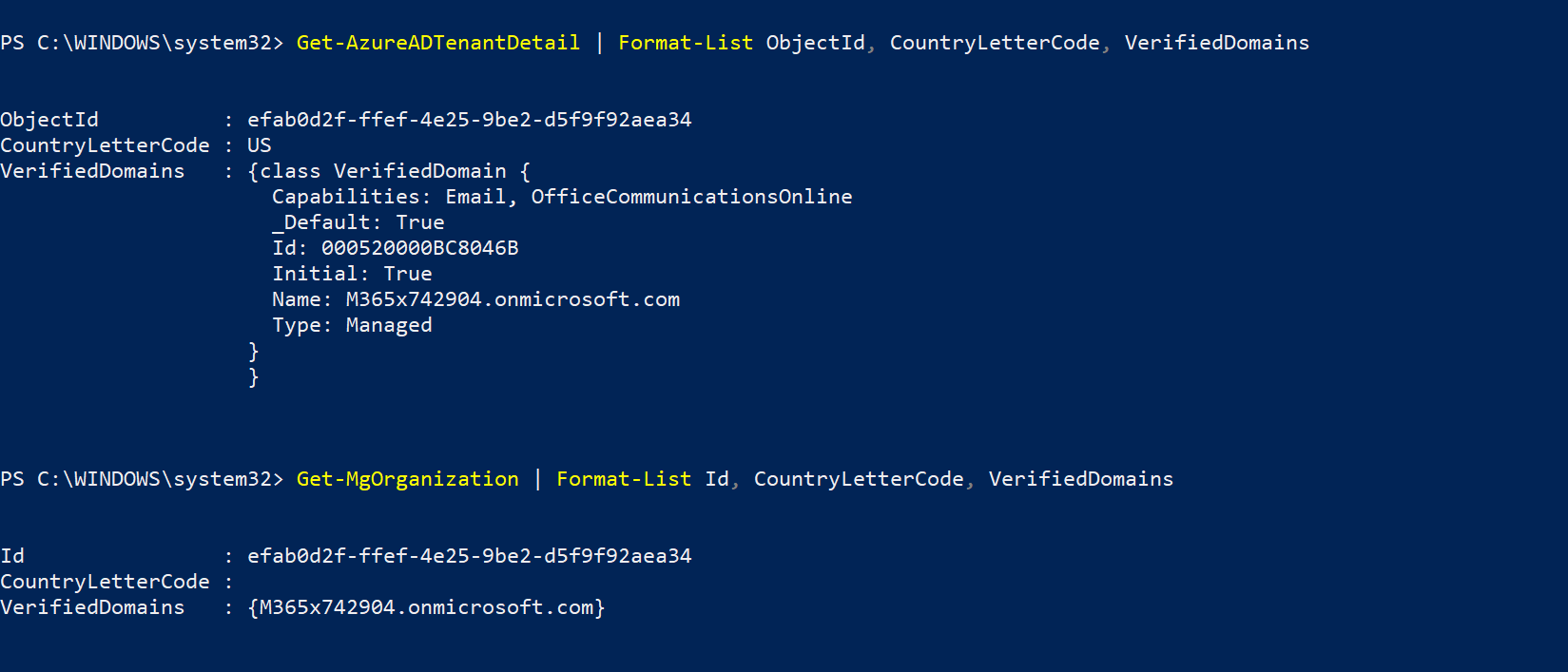 Get Mgorganization Does Not Consistently Return Countrylettercode · Issue 861 · Microsoftgraph