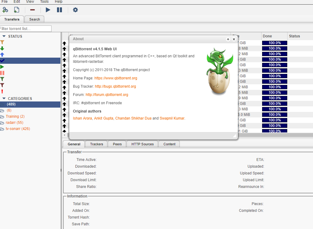 WebUI not showing any labels · Issue #9969 · qbittorrent/qBittorrent ...