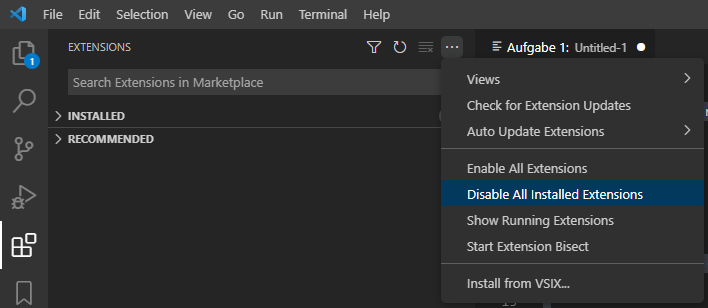 [i18n] 'Disable all installed extensions' is mistranslated in German translation · Issue #1017 ...