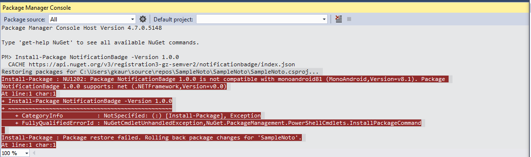 Notification Badge installation in VB 2017 failed · Issue #81 · BranchMetrics/xamarin-branch ...
