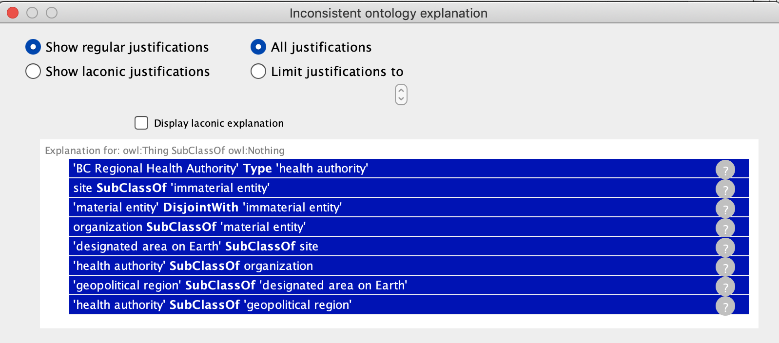 Copy and paste of reasoning explanation · Issue #914 · protegeproject/protege · GitHub
