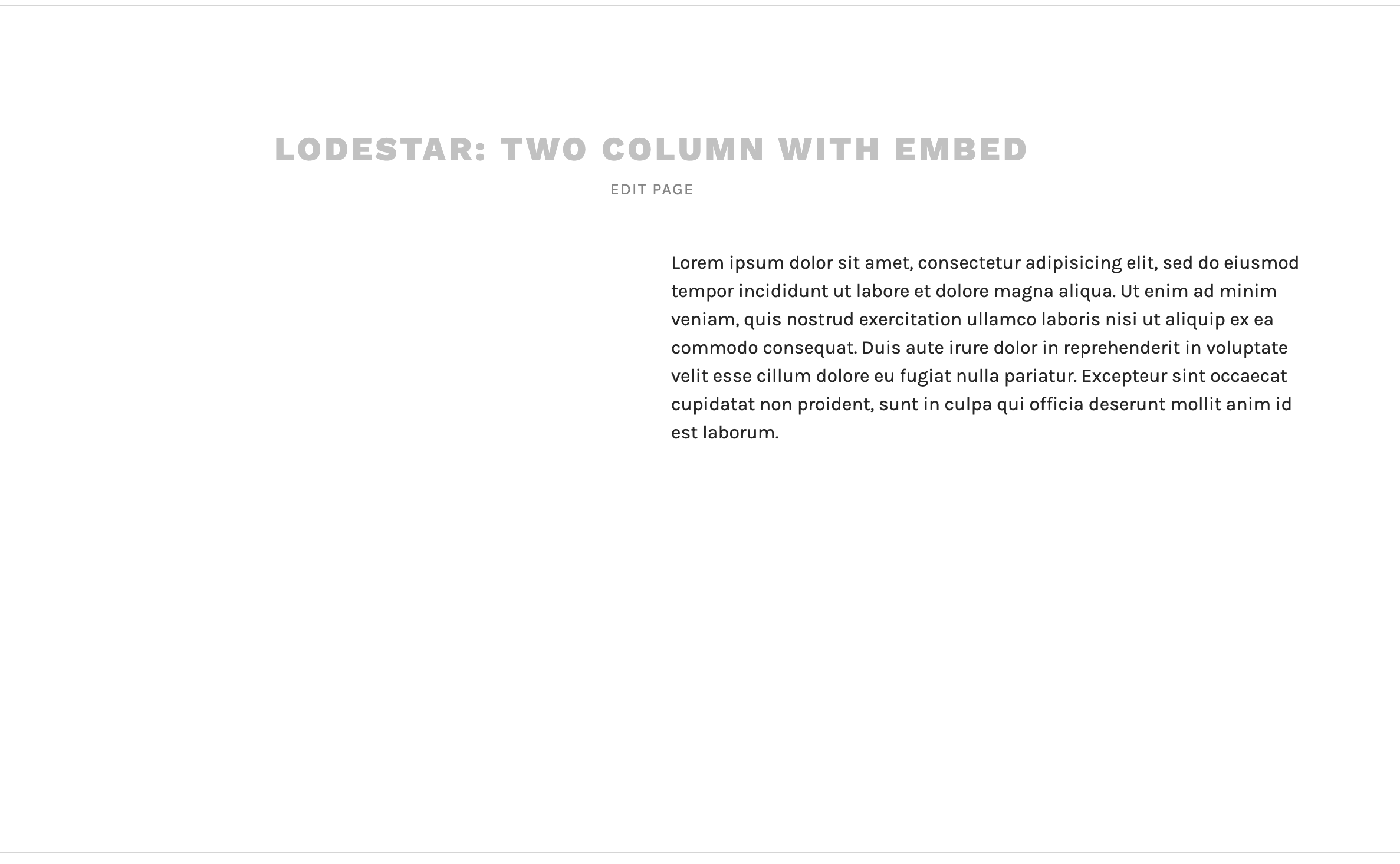 Lodestar: Embed in front page two-column panel not appearing correctly in Chrome · Issue #5049 ...